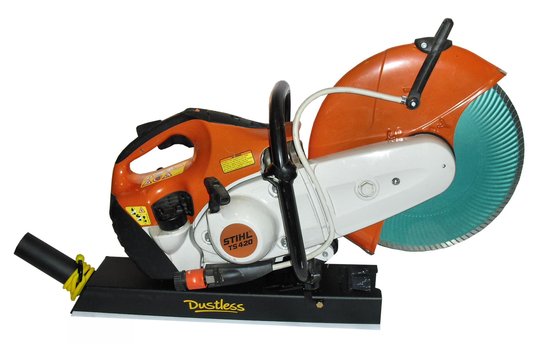 USA Dust Guard - Universal fit dust shroud for gas cut-off saws (12 ...