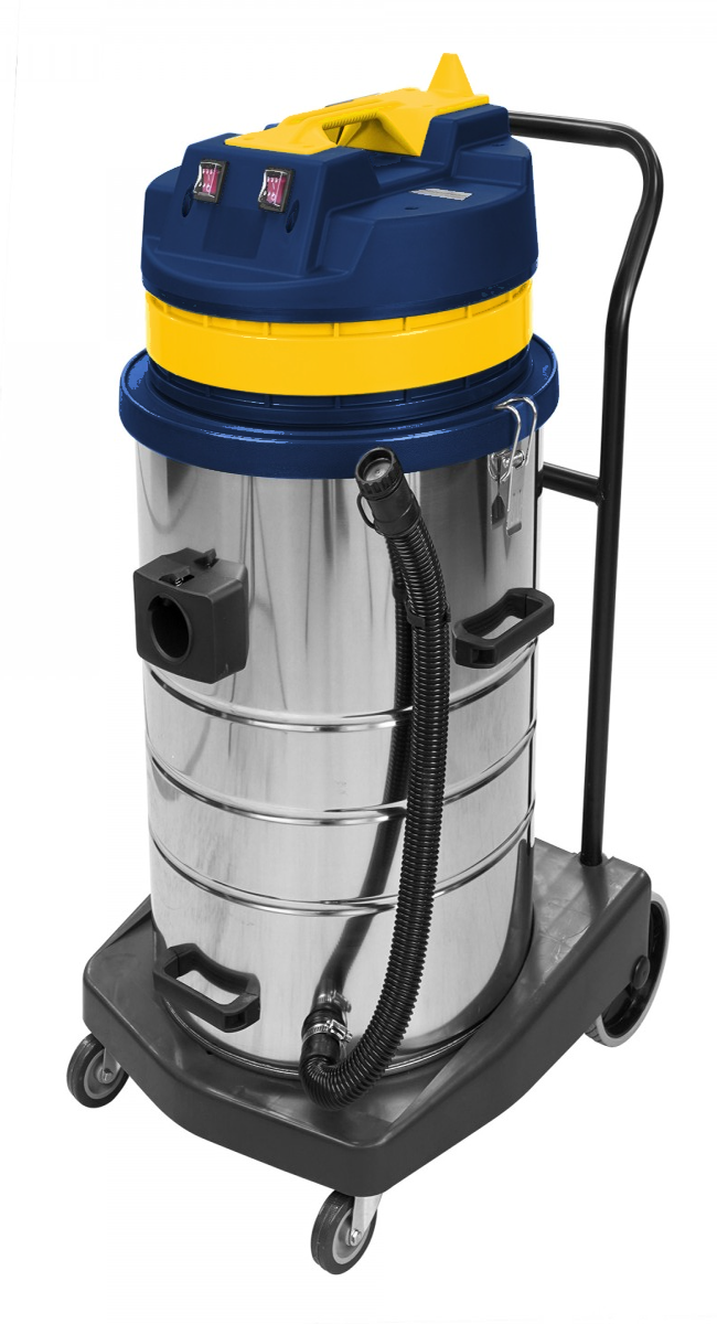 Industrial 2-Motor, Clean Sweep Vac - 216 CFM to 116" H20.